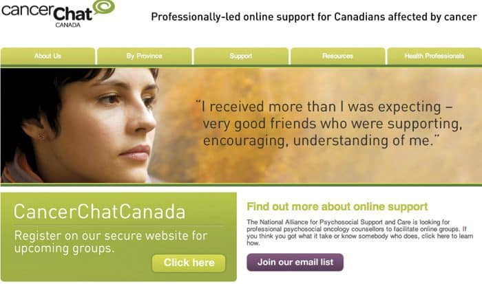 Online Support - Alberta Cancer Foundation